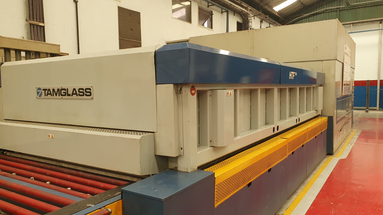 FORNO DE TEMPERA VIDRO PLANO USADOS - Glaston - Tamglass - Outras ...